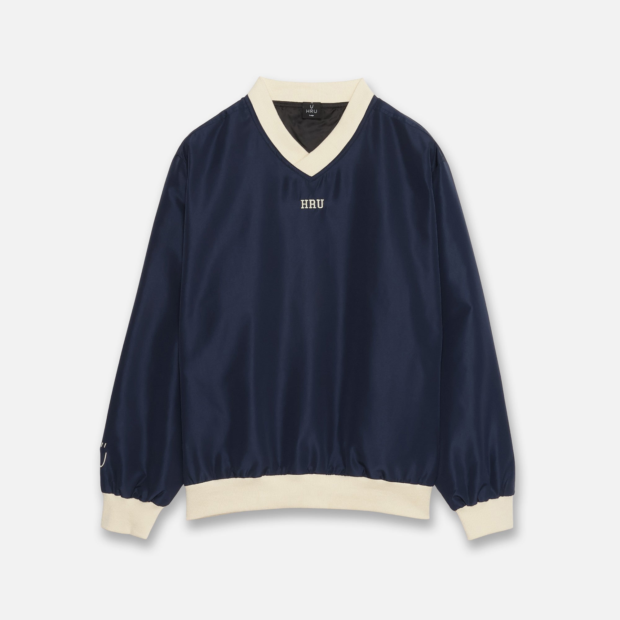 NYLON PULLOVER（NAVY） – HRU